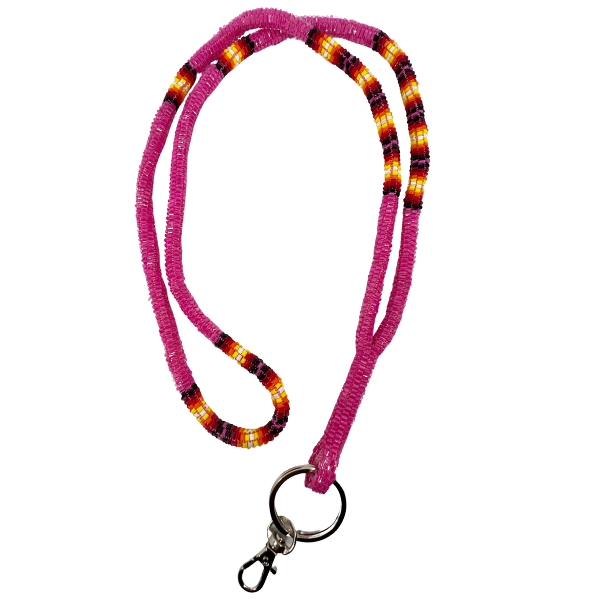 Peyote Stitch Lanyard – beadandbone